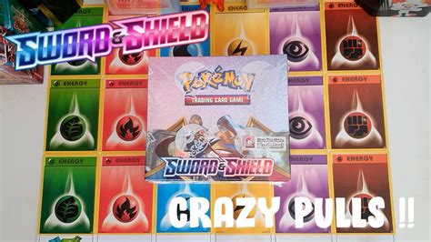 Crazy Pulls Pokemon Sword And Shield Booster Box Opening Youtube