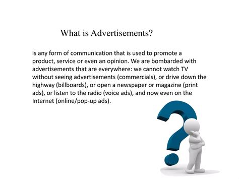 Creating Advertisements And Commercials Ppt