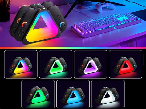 Charging Dock For Nintendo Switch 2 Joy Con Controllers Triangular Base 9gag