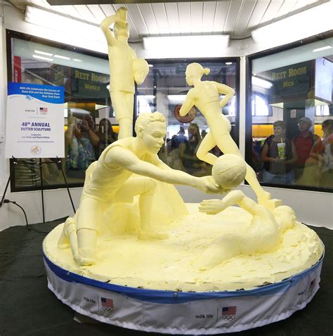 New York State Fair Butter Sculpture