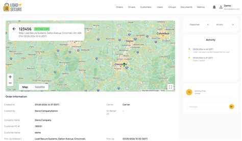 Load Tracking Software Load Secure Systems