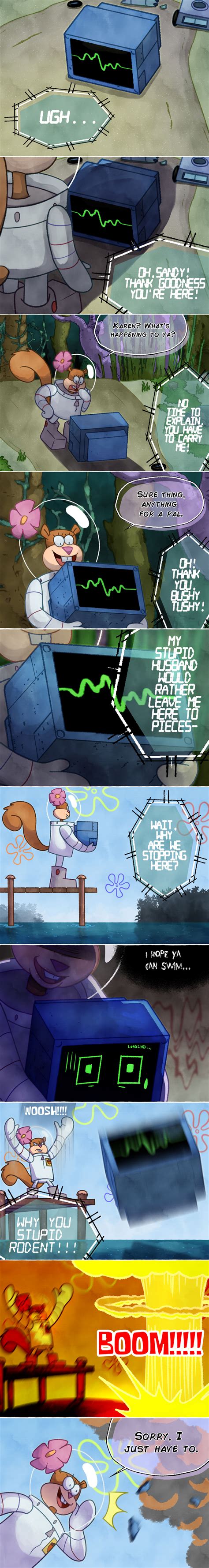 Sandy On Spongebob And Sandy Deviantart