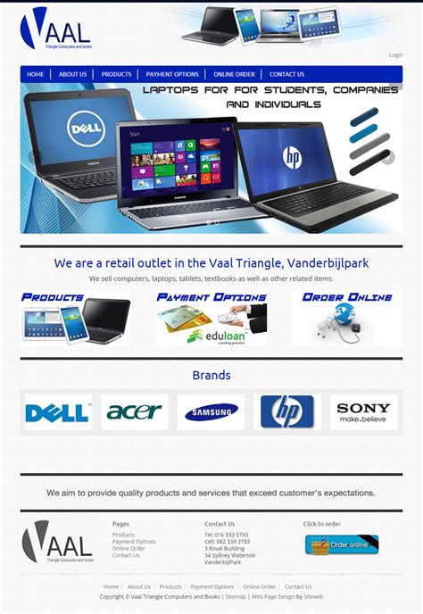 Vaal Triangle Computers Books Online Marketing Website Design