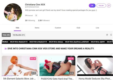 Christiana Cinn Leaked Manyvids Siterip Ubiq VIDEO XXXStreams Org