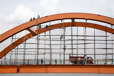 Repair Bridge Duplicate Musi Ii Antara Foto