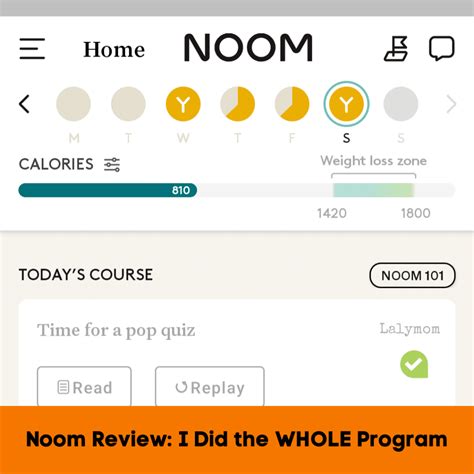 An Honest Noom Review After Completing The Whole Program
