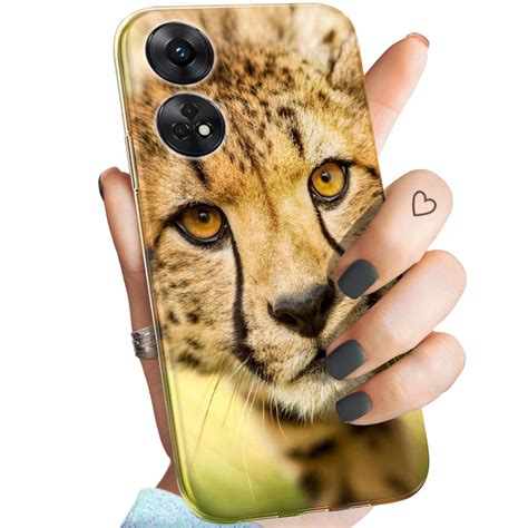 ETUI DO OPPO RENO 8T WZORY GEPARD CĘTKI PANTERKA OBUDOWA POKROWIEC CASE