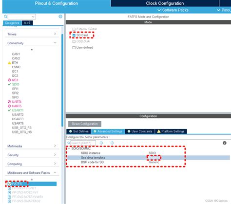 Stm32cubemx教程28 Sdio 使用fatfs文件系统读写sd卡stm32cubemx Fatfs Csdn博客