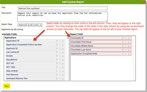 Working With Report Builder