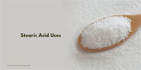 What Is Stearic Acid Benefits And Uses