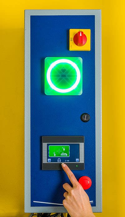 HMI Digital Master Control Panel For Loading Docks Serco