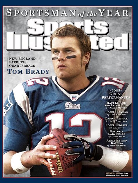 New England Patriots Qb Tom Brady 2005 Sportsman Of The Sports