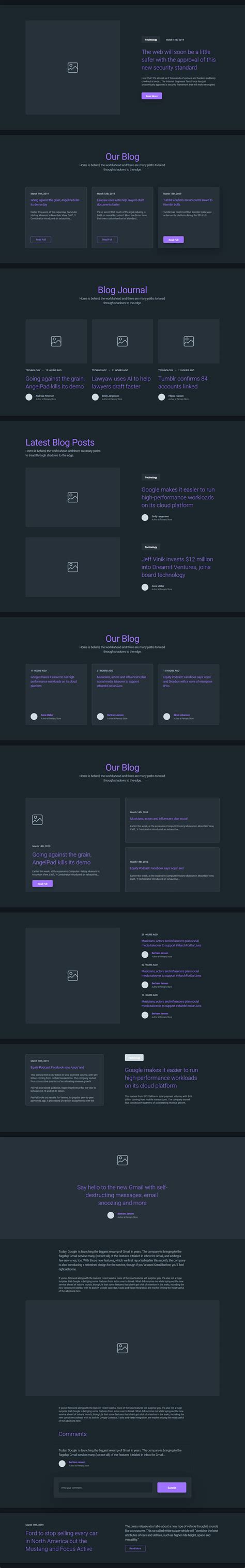 174 Wireframe Website UI Kit On Behance