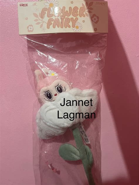 Pop Mart Labubu Mokoko Plush Flower Doll Popland Exclusive Hobbies