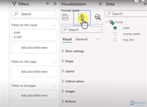Nâng Cấp Báo Cáo Với Button Slicer Trong Power Bi Datapotvn