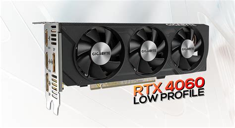 Gigabyte Launches Geforce Rtx 4060 Low Profile Gpu With Three Fans And