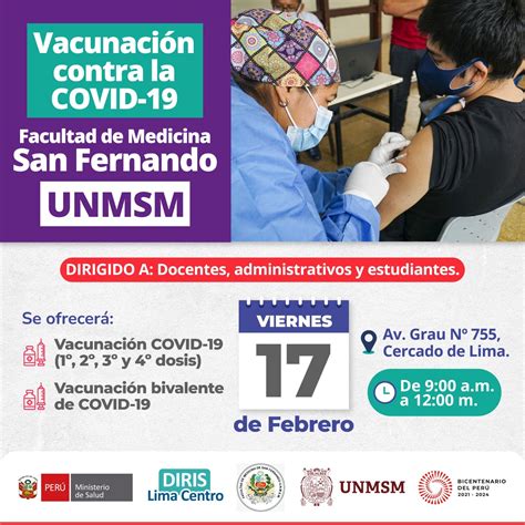 Vacunación contra la COVID San Fernando