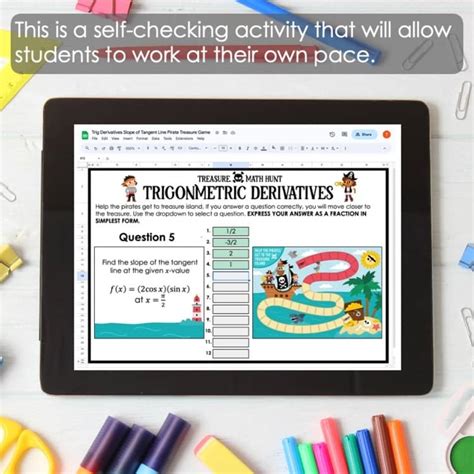 Trigonometric Derivatives Digital Activity By Newtons Solutions