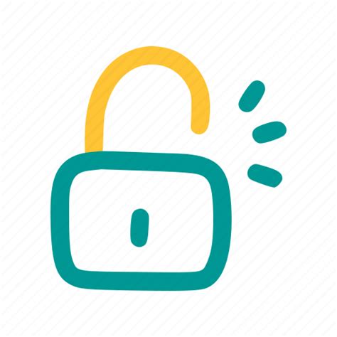 Unlock Password Security Icon Download On Iconfinder