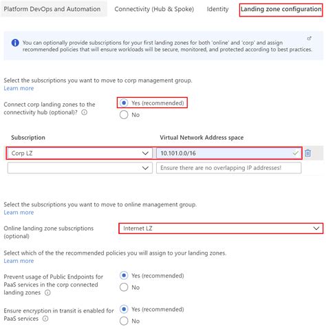 Azure Landing Zones — Scenario Walkthrough By Andrew Kelleher Azure Architects Medium