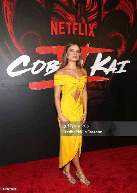 Hannah Kepple Attends Netflixs Cobra Kai Season 5 Los Angeles News