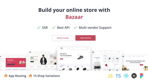Bazaar Pro Multipurpose Nextjs Ecommerce Template Mui Store