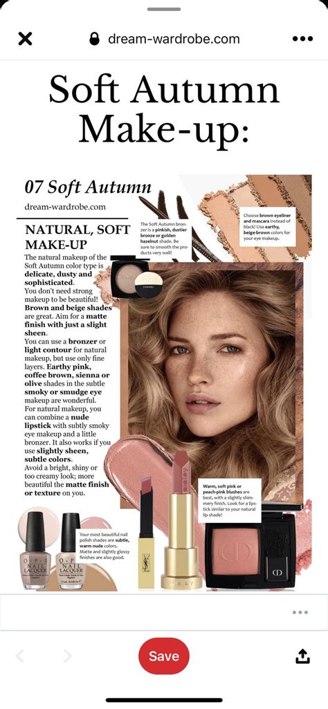 Soft Autumn Makeup Spring Eye Makeup Soft Autumn Color Palette