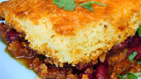 Chili Cornbread Bake Once A Month Meals