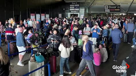Manchester Airport Power Outage Causes Chaos One News Page Video