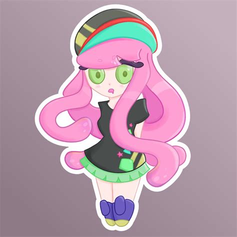 Harmony Paruko Splatoon Sticker Etsy