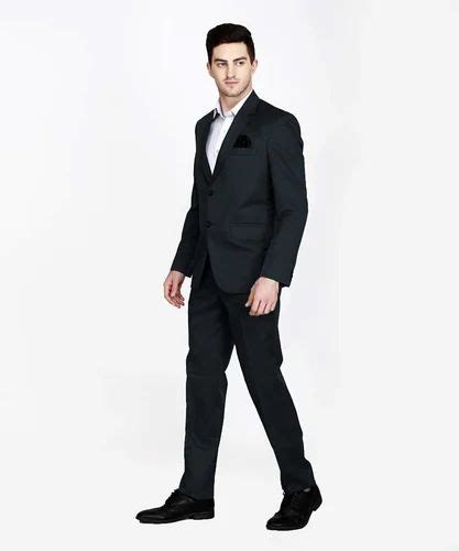 Black Base Men Cotton Two Piece Coat Pant Suit At Rs 1499set In New