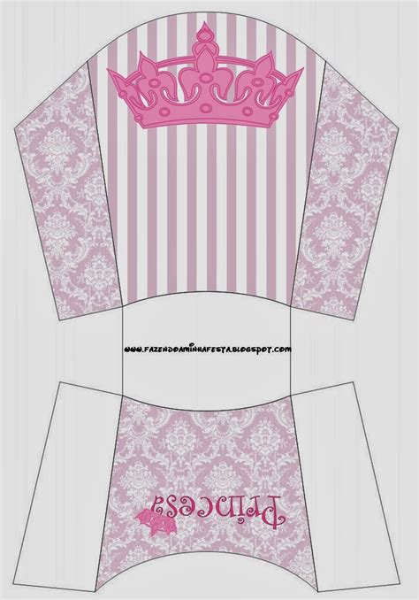 Princesa Cajas Para Imprimir Gratis Ideas Y Material Gratis Para