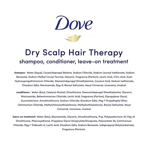 Dove Hair Therapy Regimen For Dry Scalp Shampoo Conditioner Leave On Scalp Treatment