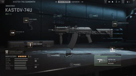 Modern Warfare 2 Kastov 74u Loadout Best Attachments And Class Setup