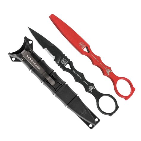 Benchmade 178sbk Combo Socp Fixed Blade W Black Sheath And Trainer