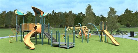Commercial Playground Designs Landscape Structures Playground
