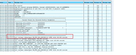 job stuck up issue sap community