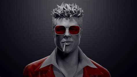 Tyler Durden Fight Club Finished Projects Blender Artists Community