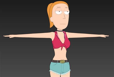 Asideofchidori On Twitter Upcoming 3d Model Release Summer Smith