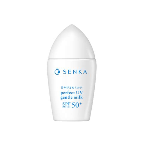 Senka Perfect Uv Gentle Milk Waterproof Sunscreen Ocean Safe Spf50