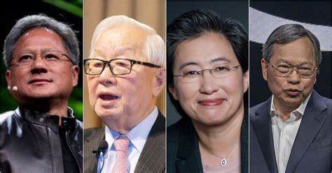 젠슨 황 리사 수 모리스 창… 반도체 장악한 대만계