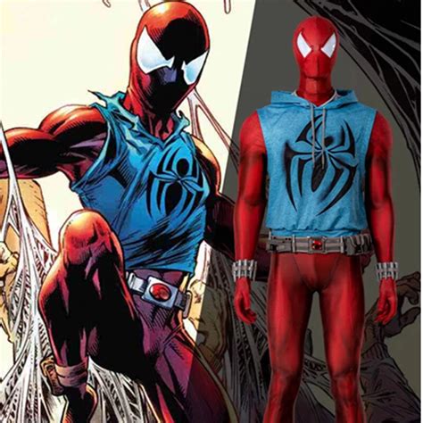 Ben Reilly Scarlet Spider Cosplay