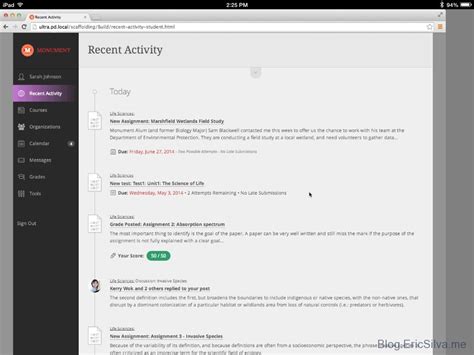 Screenshots The New Blackboard Learn Ultra And Collaborate User Experience