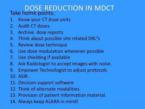 Dose Reduction In Mdct Daniel Jp Khorfakhan Hospital Uae