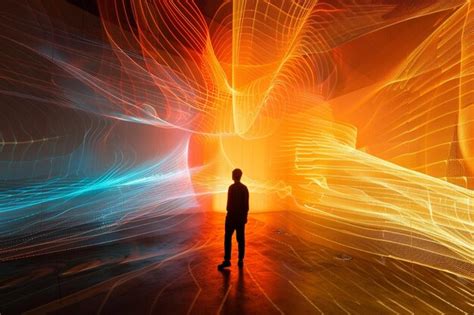 Explore The Dynamic Interplay Of Light And Movemen Generative Ai Premium Ai Generated Image