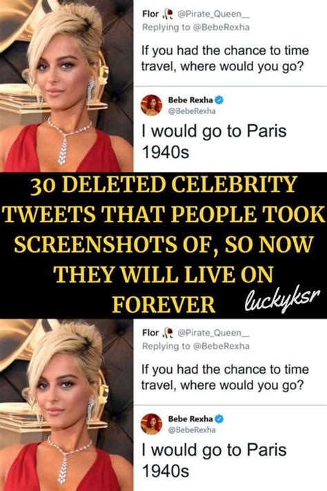 30 Deleted Celebrity Tweets That People Took Screenshots Of So Now