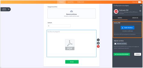 cómo mostrar un documento pdf en su formulario