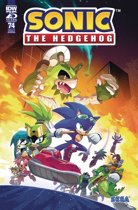Sonic The Hedgehog 74 Arq Cover Fresh Comics
