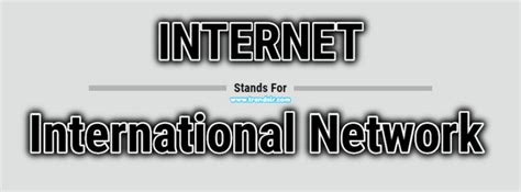 Full Form Of Internet Trendslr