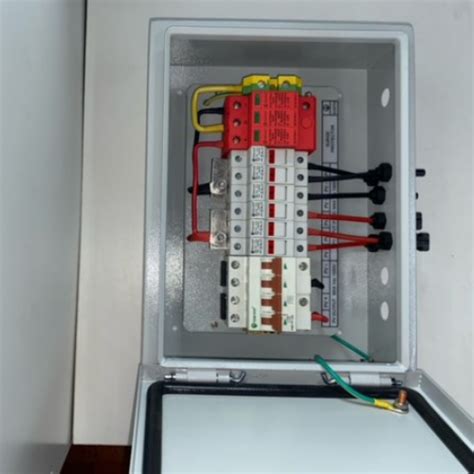 Metal Box 3 Way Pv Combiner Solar Maximum